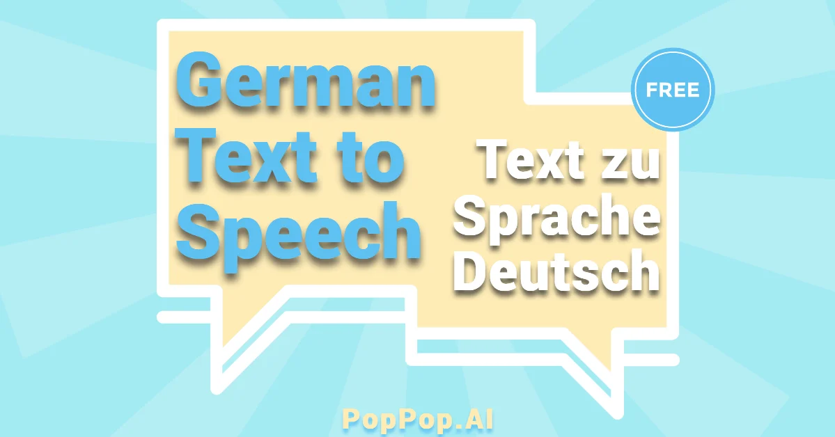 German TTS: Free Online German Voice Generator