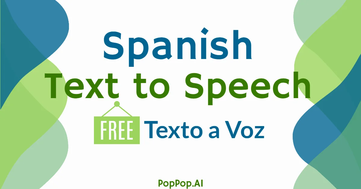 AI Text to Speech for Spanish - Free & Online