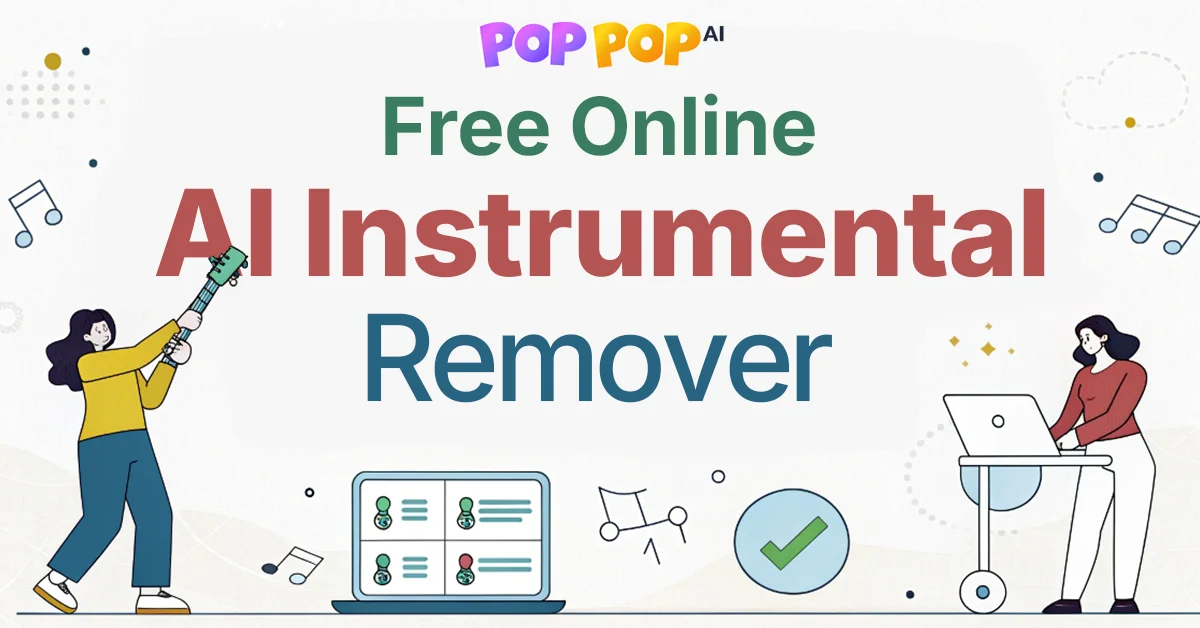 Free Online AI Instrumental Remover & Background Music Remover